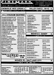 Advertisements - Cinemark 24 at Jordan Landing